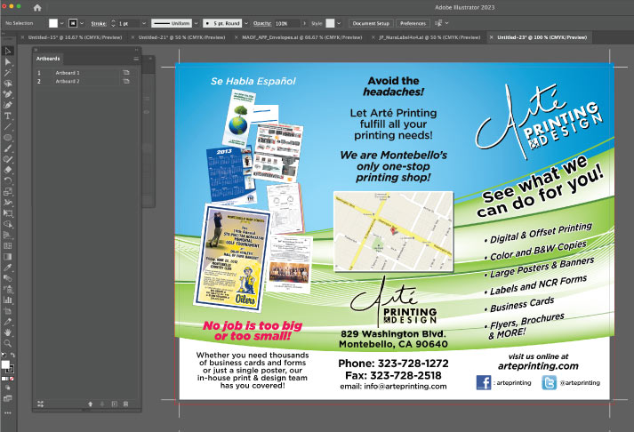 Services – Arte Printing & Design